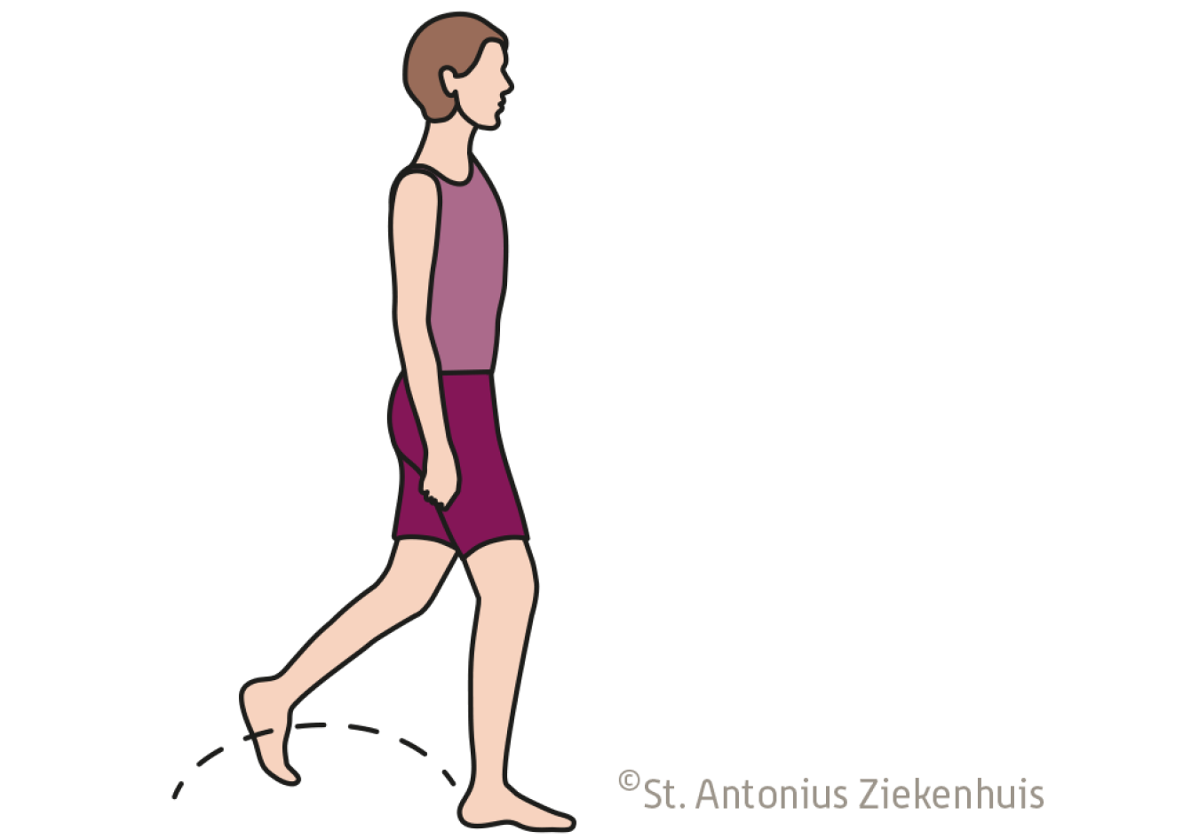 Revalidatieoefeningen enkel | St. Antonius Ziekenhuis