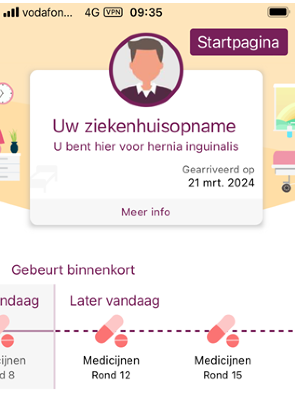 Uw dagindeling in 'Uw opname' | St. Antonius Ziekenhuis